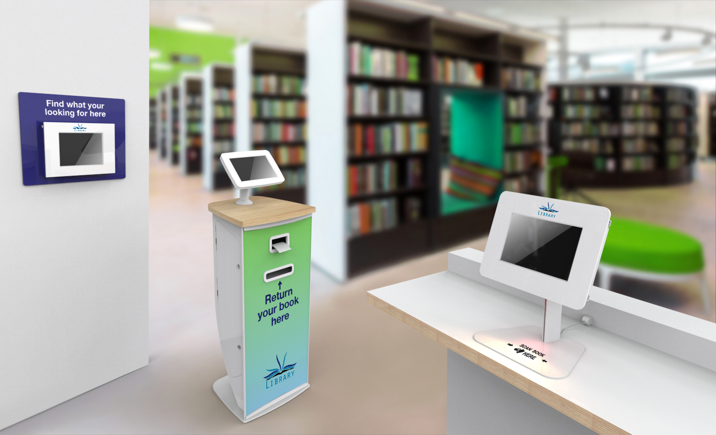 5 Ways Interactive Kiosks Can Improve University Libraries | imageHOLDERS