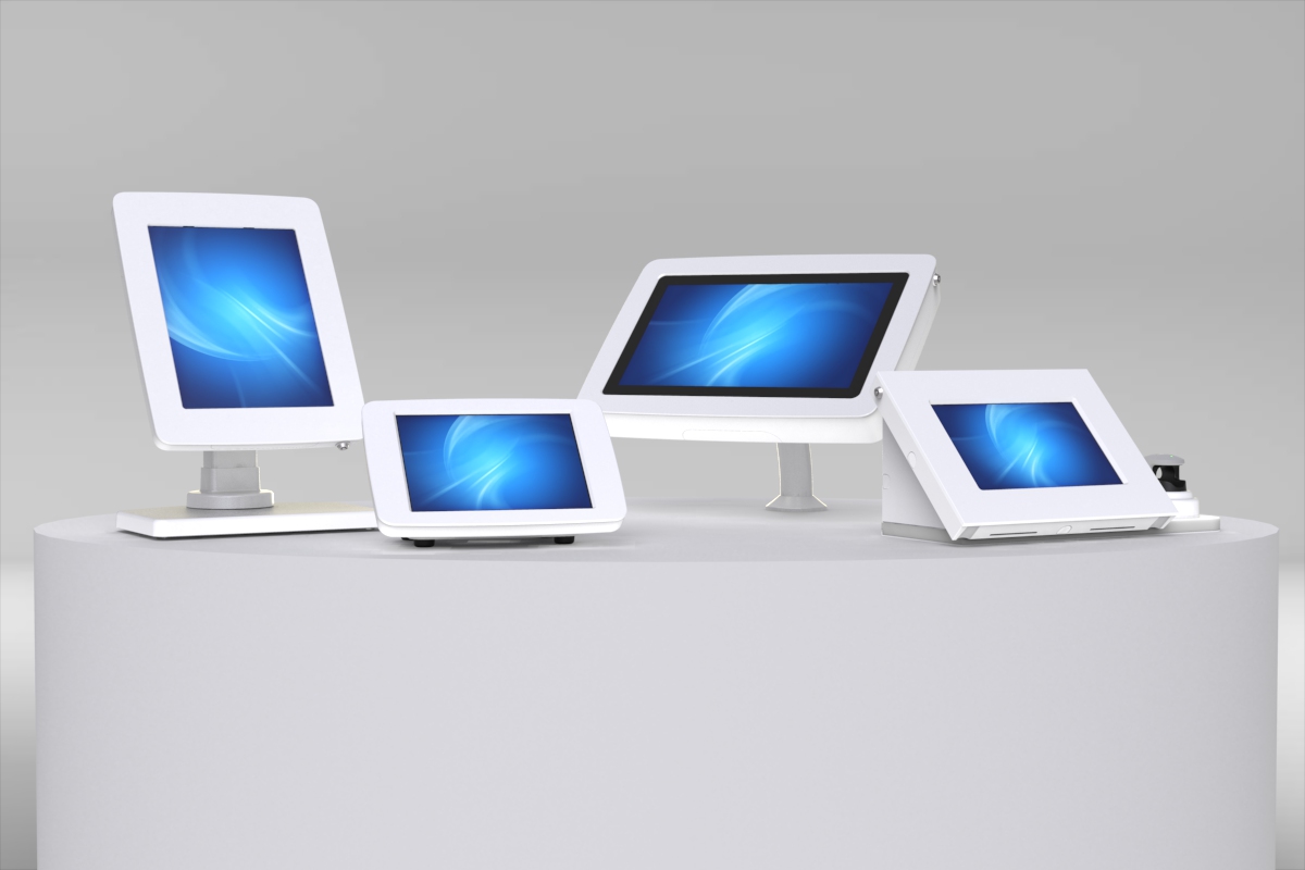 Tabletop & Counter Mounted Kiosks | imageHOLDERS