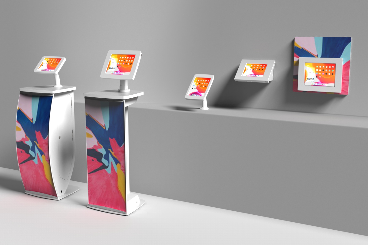 iOS Stands, Kiosks & Digital Signage | imageHOLDERS