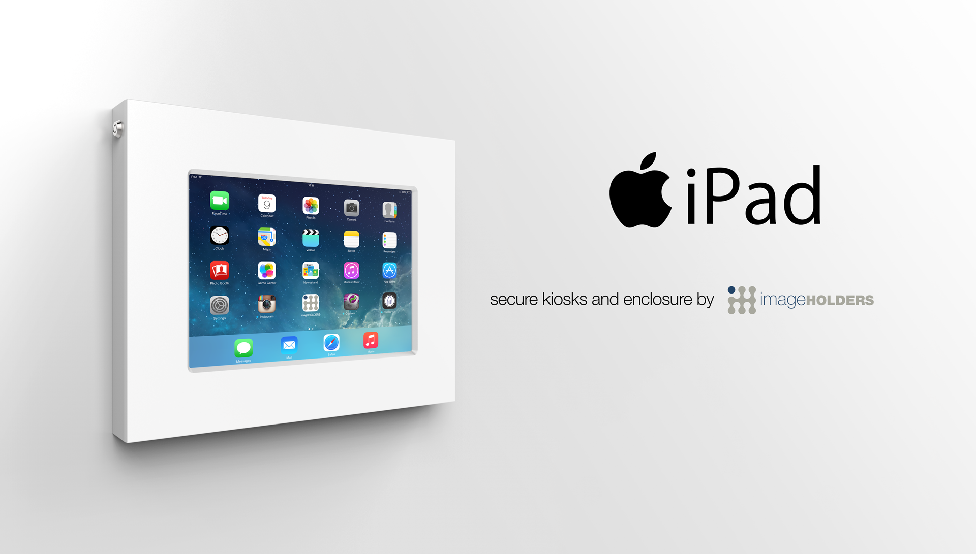 imageHOLDERS adapt enclosures to securely fit iPad Pro 9.7 inch