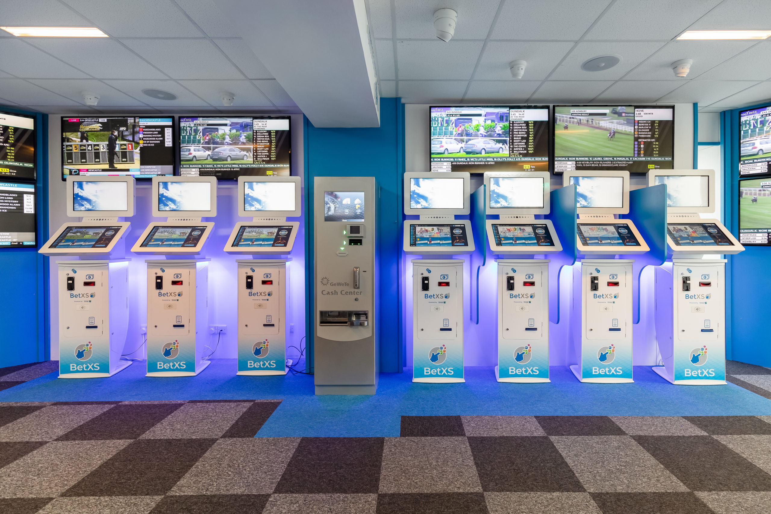 BetXS use imageHOLDERS automated sports betting kiosks