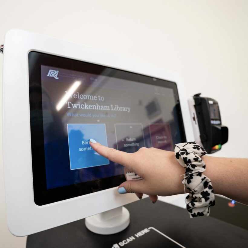 Teddington and Twickenham Libraries deploy self-service kiosks