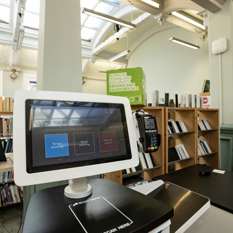Teddington and Twickenham Libraries deploy self-service kiosks