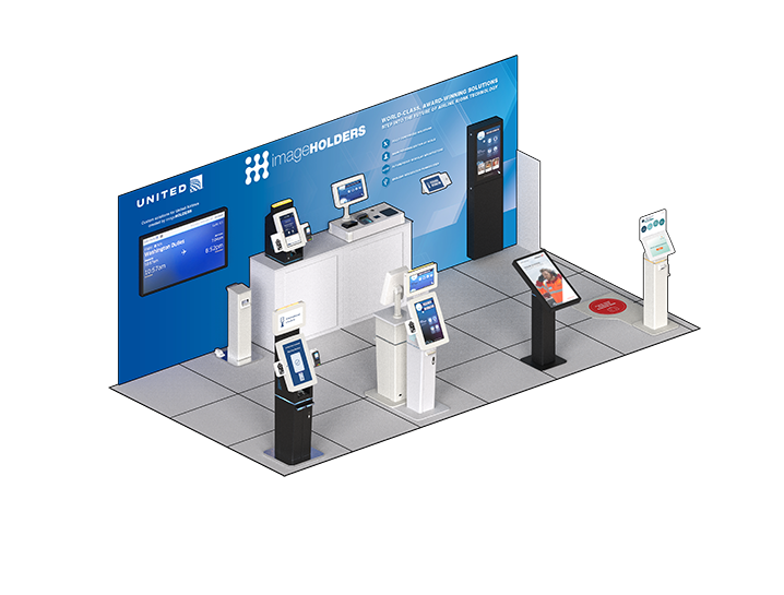 Airport Kiosk | Self-Service Check-In Kiosks | imageHOLDERS