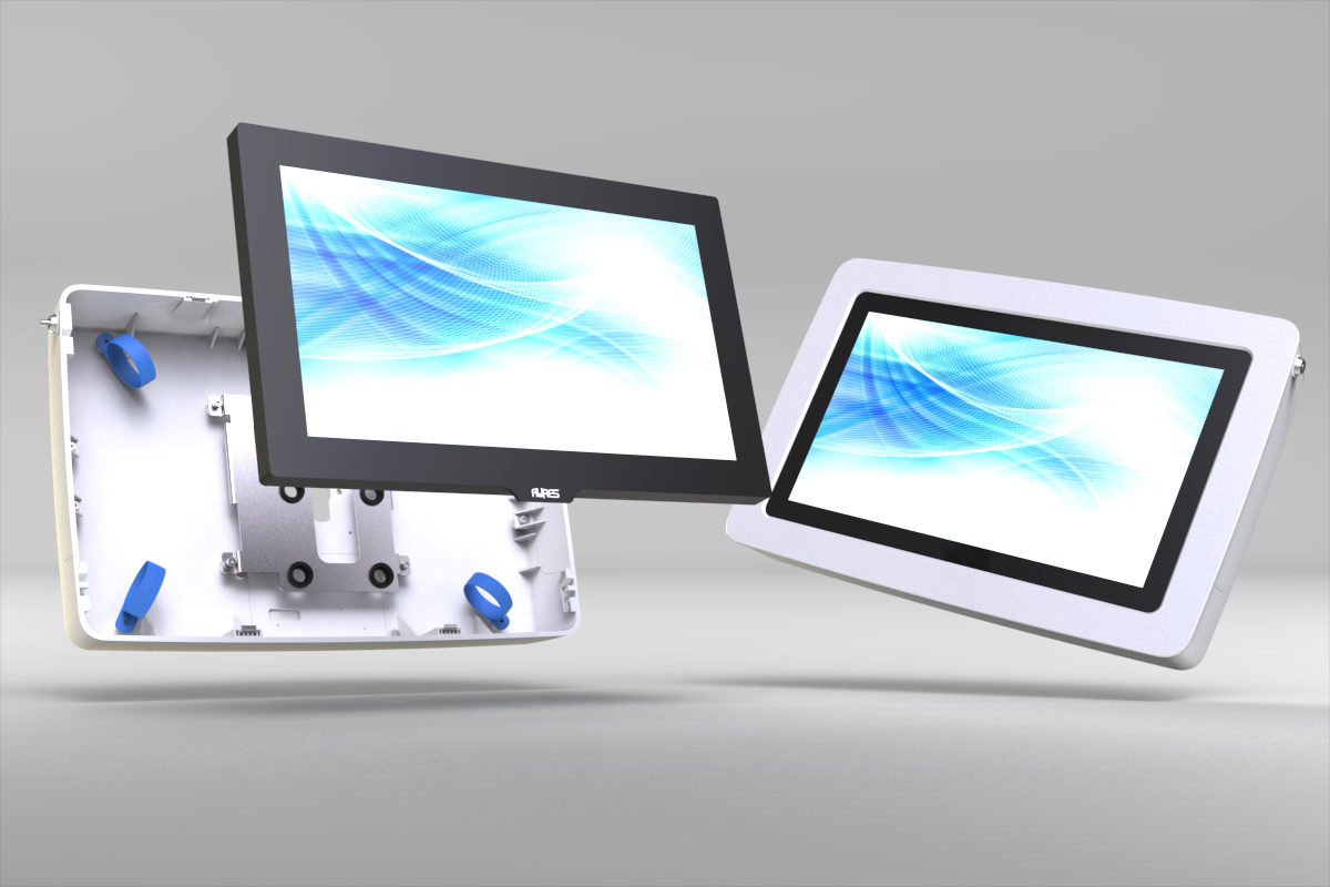 Aures Tablet Kiosks, Wall & Counter Mounts | imageHOLDERS