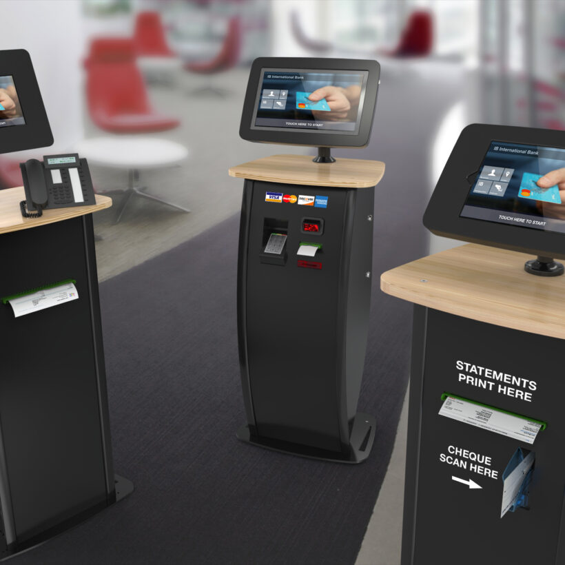 Financial & Banking Kiosks | Self-Service | imageHOLDERS