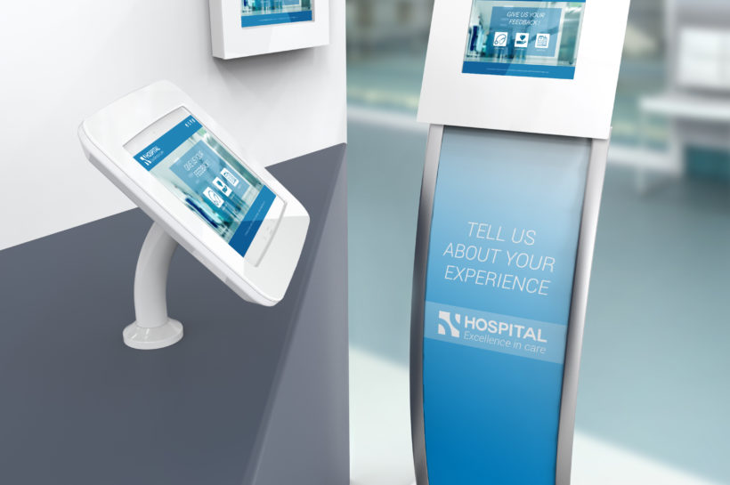 Self-Check-In Healthcare & Medical Kiosks | imageHOLDERS